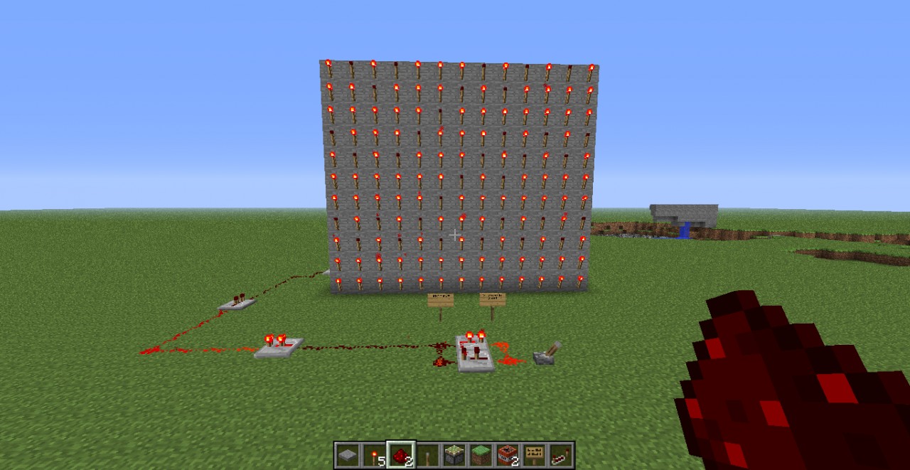 Some redstone stuff Minecraft Map