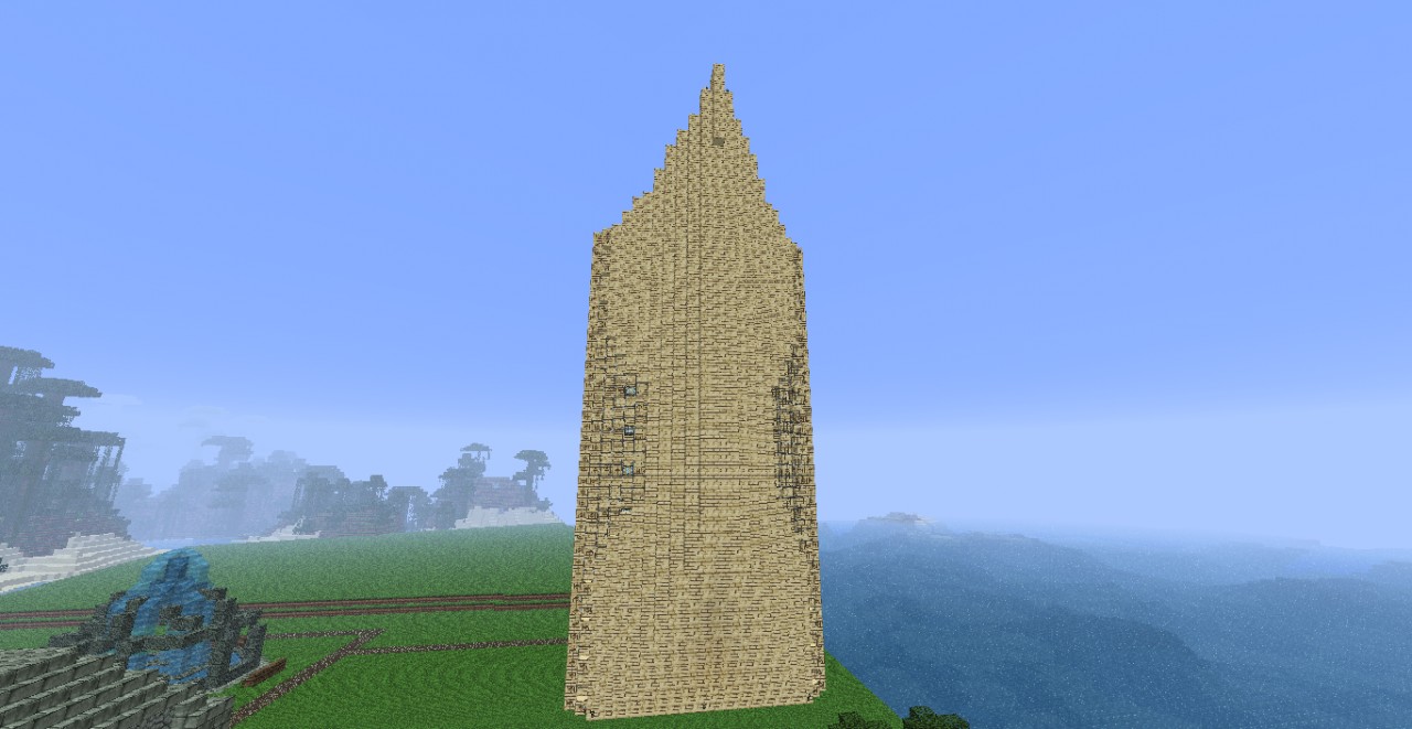 Eastern modern building Minecraft Map