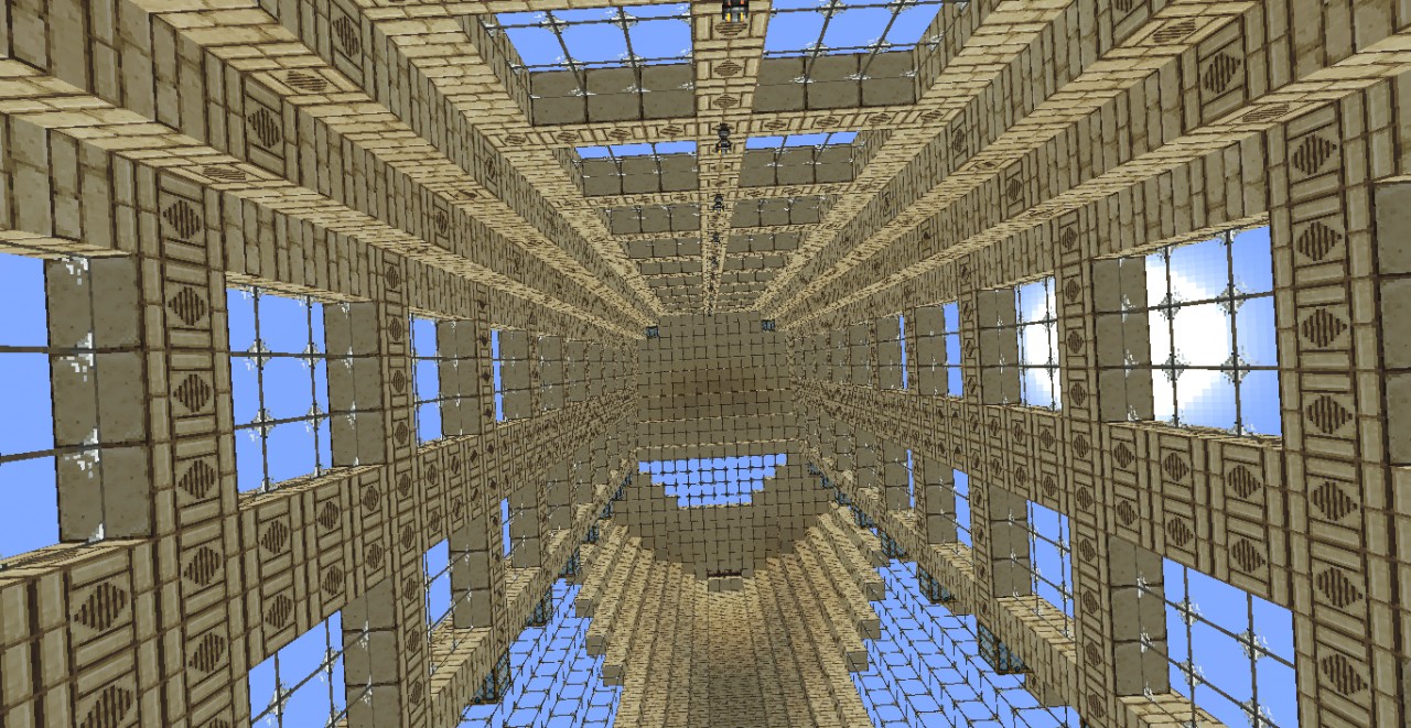 Eastern modern building Minecraft Map