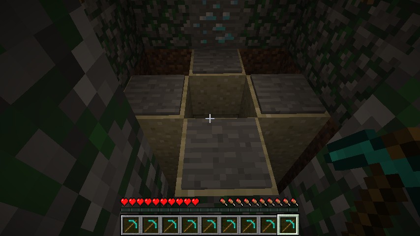 tempel of secret diamonds (1.2.5) Minecraft Map