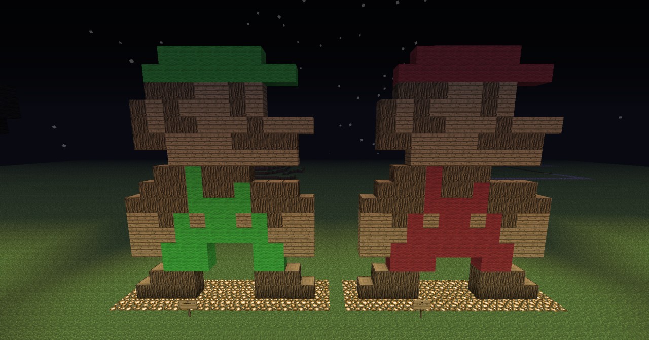 Mario Bros Minecraft Map
