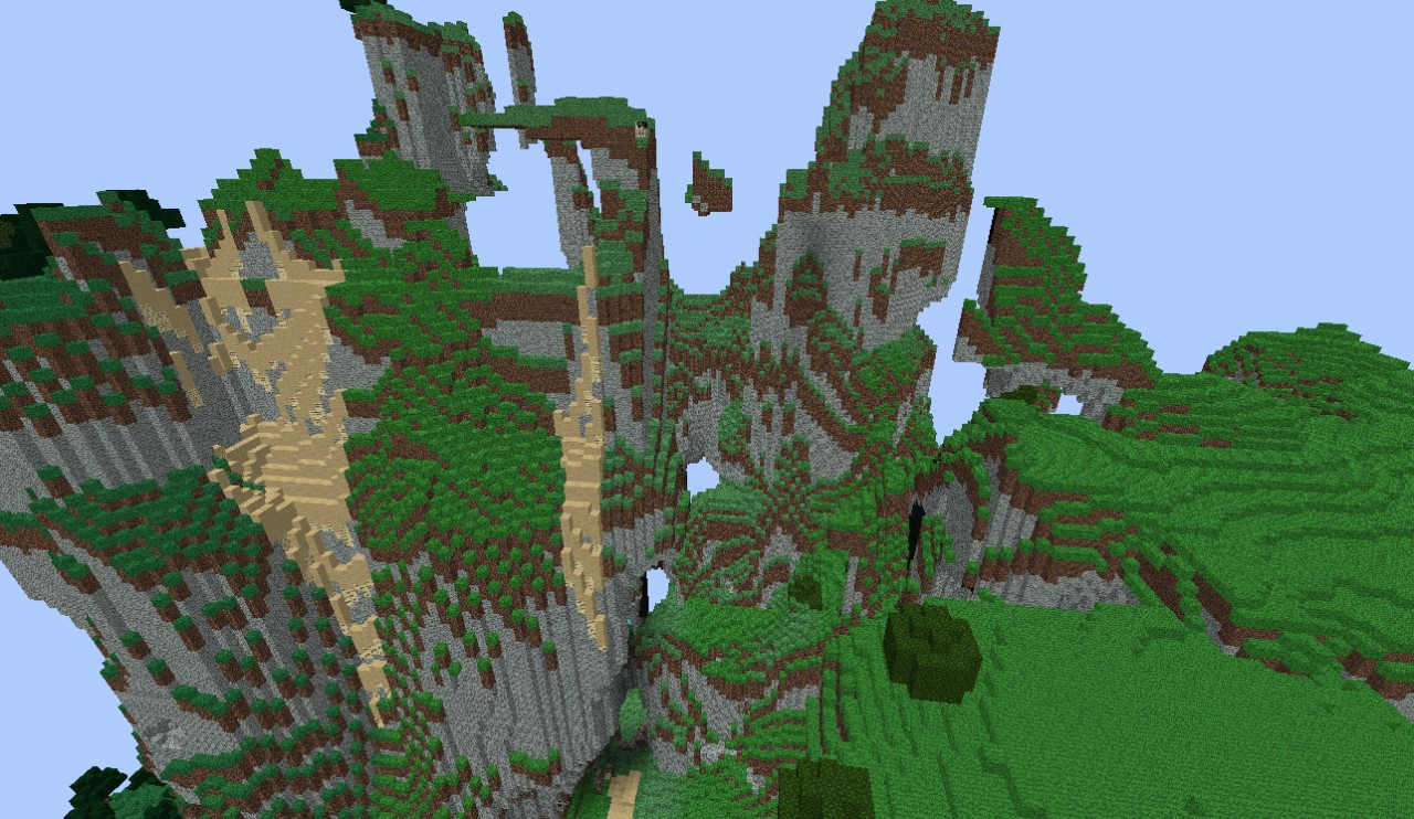 Amazing Terrain Minecraft Map