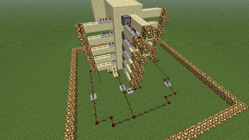 Piston Elevator Tutorial on how to build your own! Minecraft Map