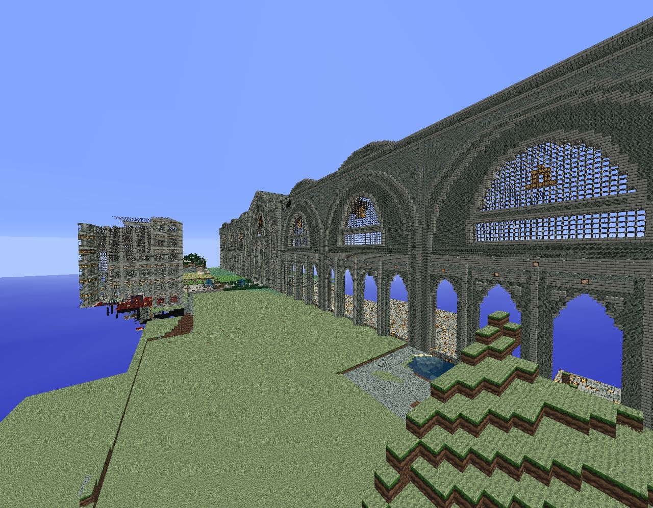 iCraft server spawn Minecraft Map