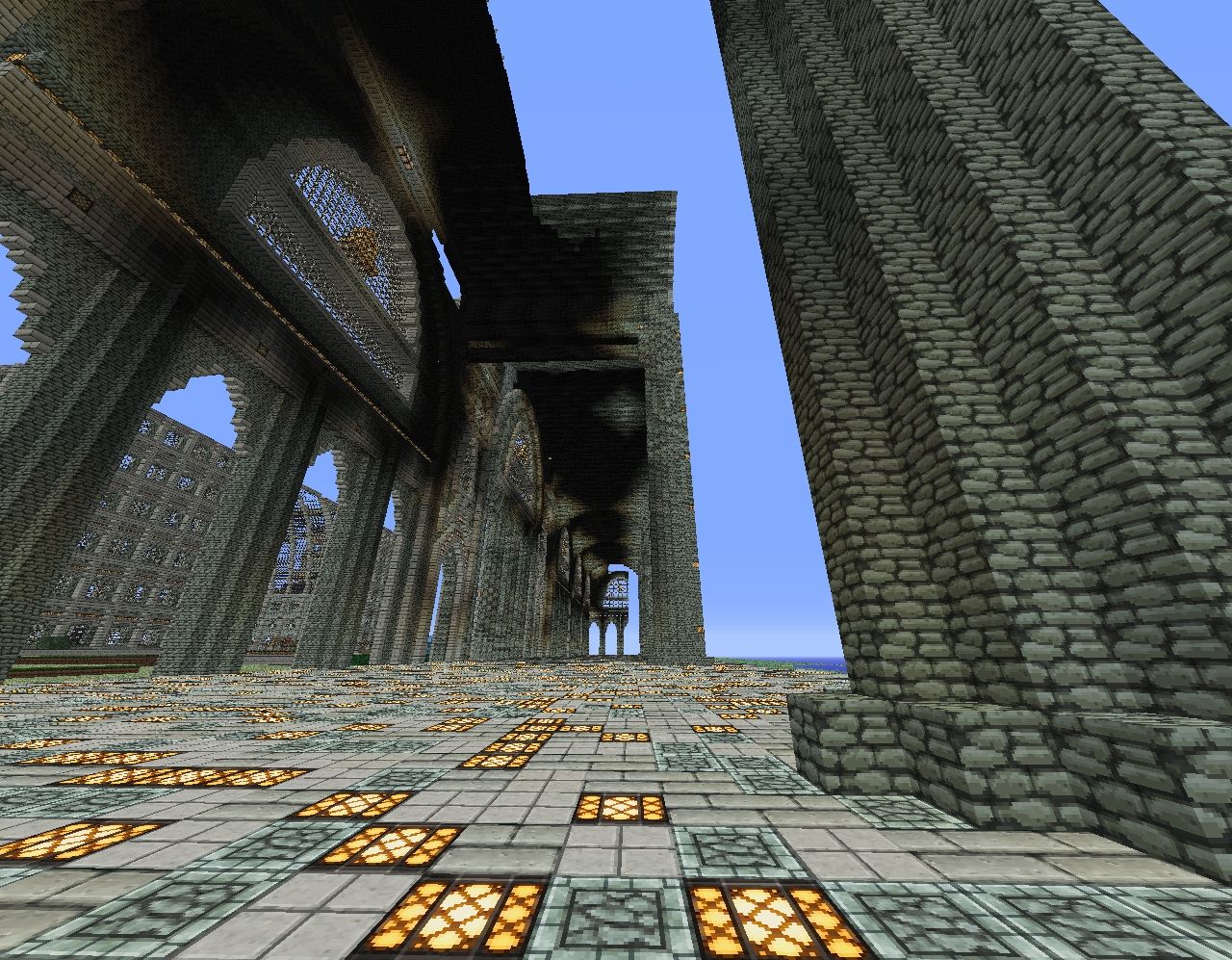 iCraft server spawn Minecraft Map