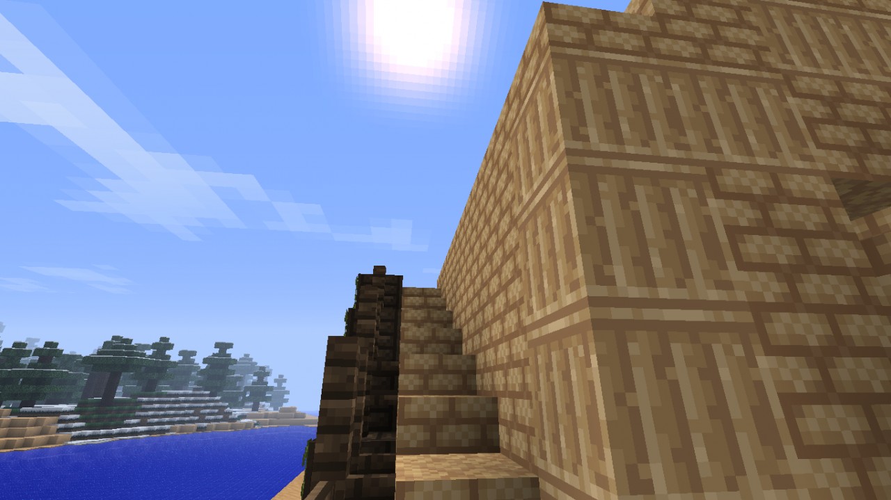 Small and simple desert hut Minecraft Map