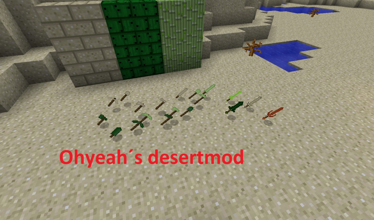 Ohyeah´s desertmod Minecraft Mod