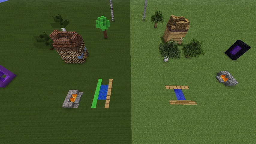 Parallel Universe. The First Chapter. Minecraft Map