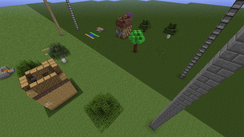 Parallel Universe. The First Chapter. Minecraft Map