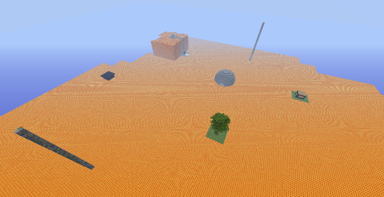 lava survival Minecraft Map