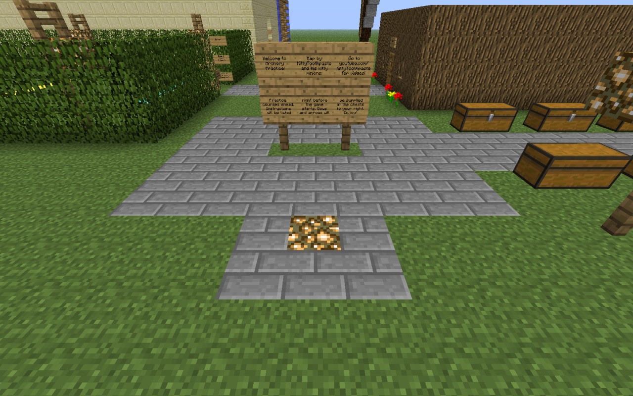 Archery Practice Minecraft Map