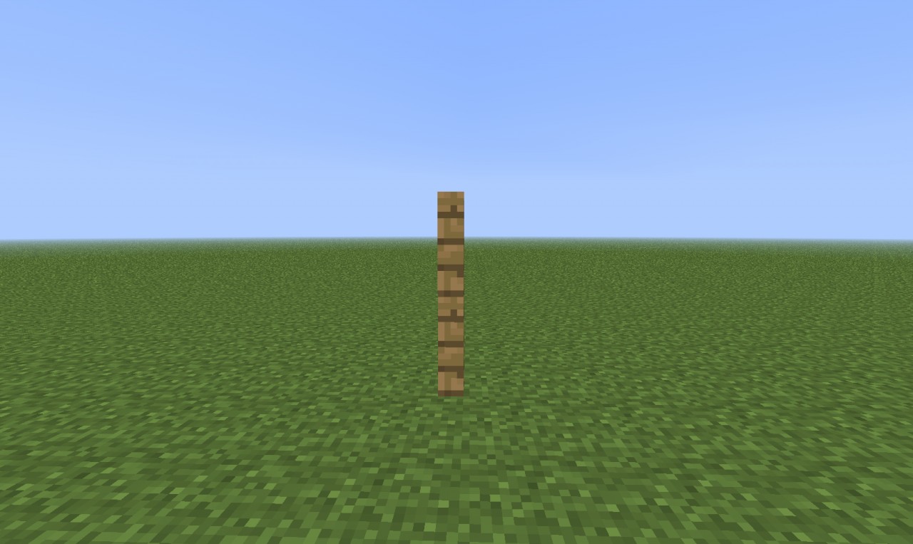 how to make a detailed lamp post Minecraft Map