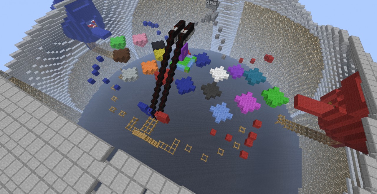 Capture the flag! Minecraft Map