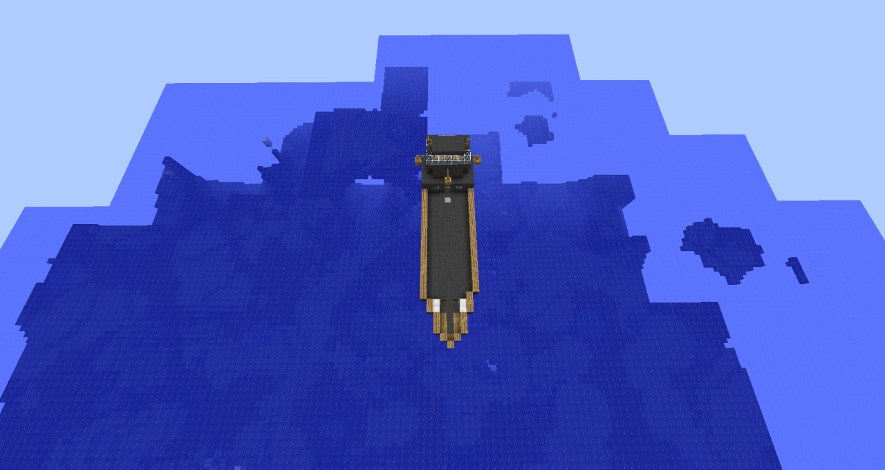 Cargo boat Minecraft Map