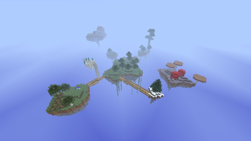 Flying islands (survival custom) Minecraft Map