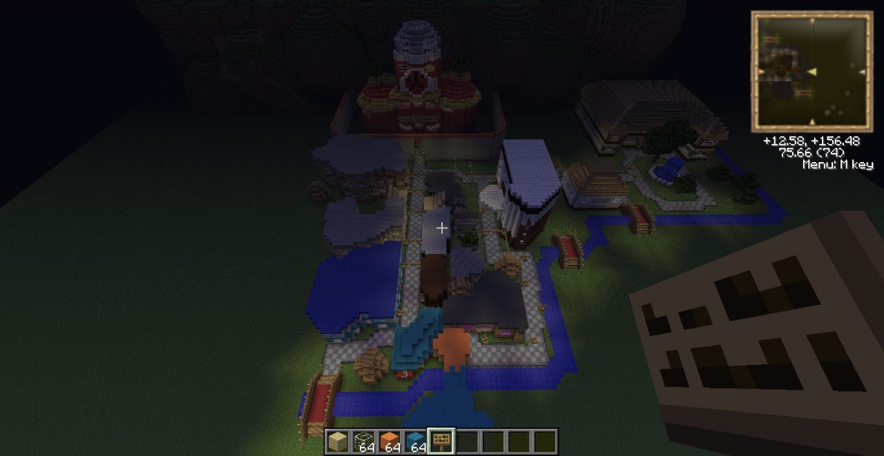 The Five Great Shinobi Nations (Naruto) Minecraft Map