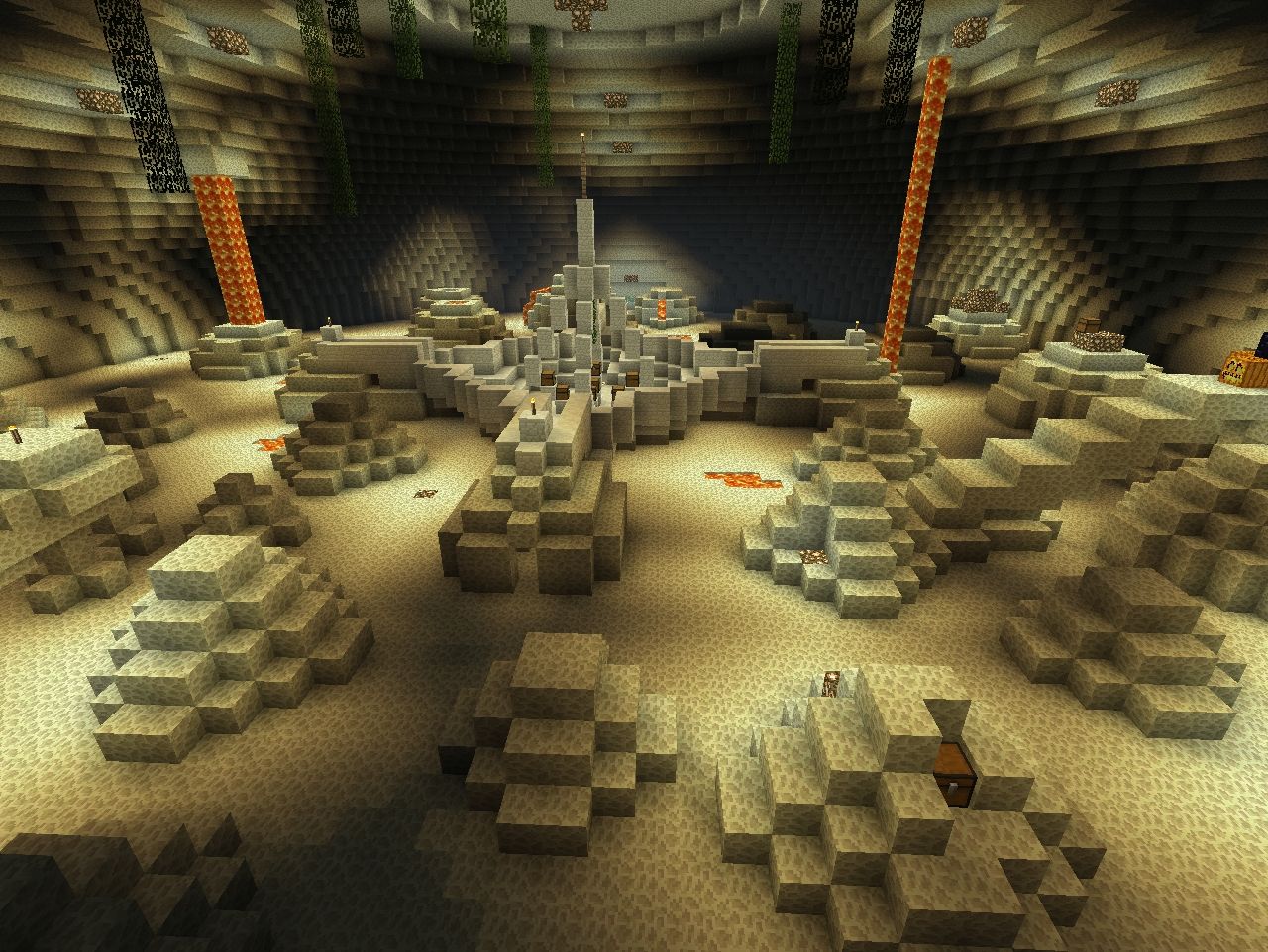 The End Cavern (Hunger Games Map) Minecraft Map