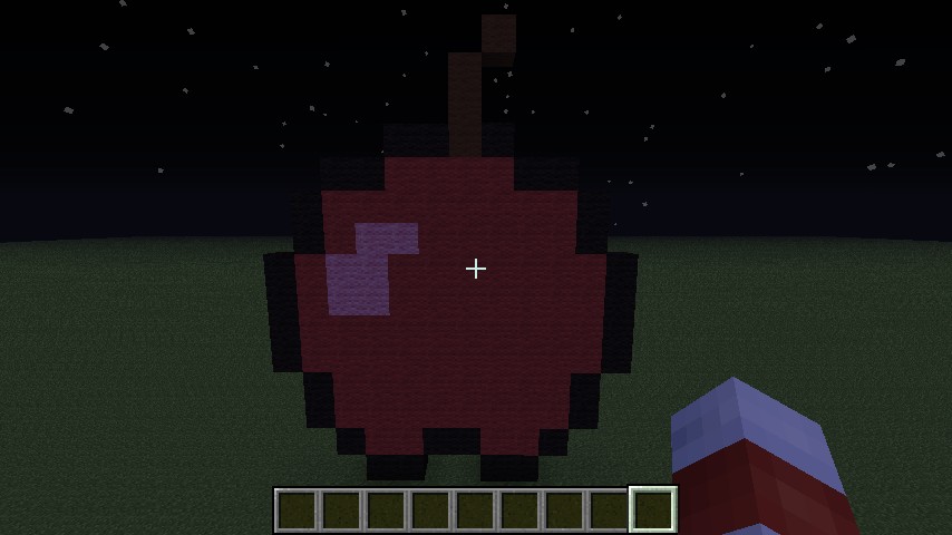 Giant apple Minecraft Map