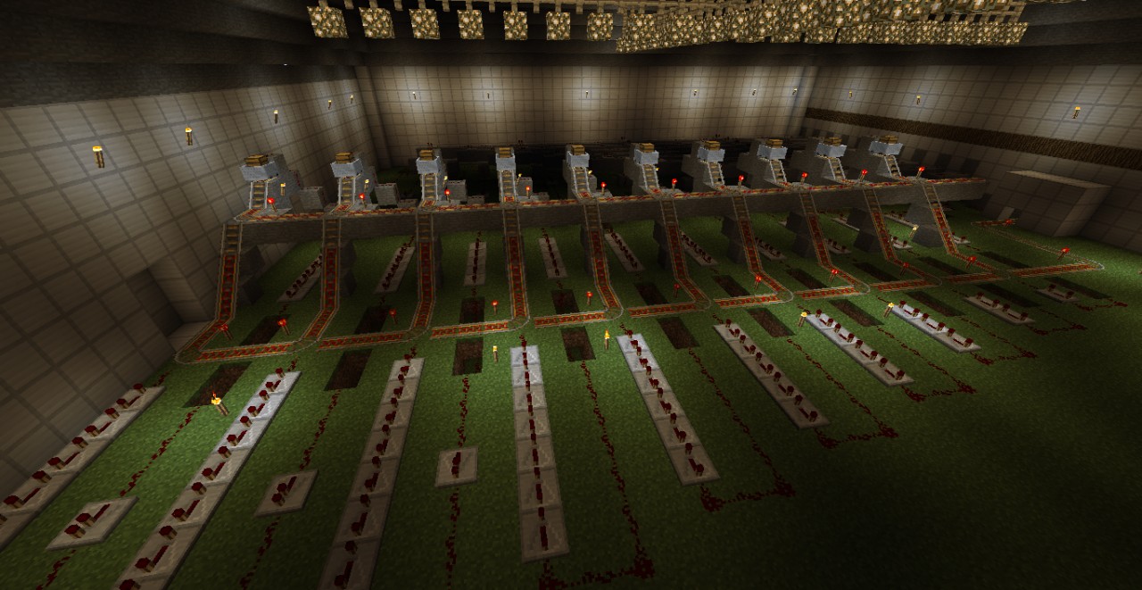 Minecart Storage Minecraft Map