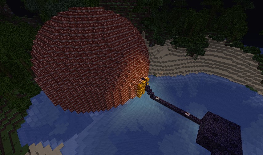 Big ball O' tnt Minecraft Map