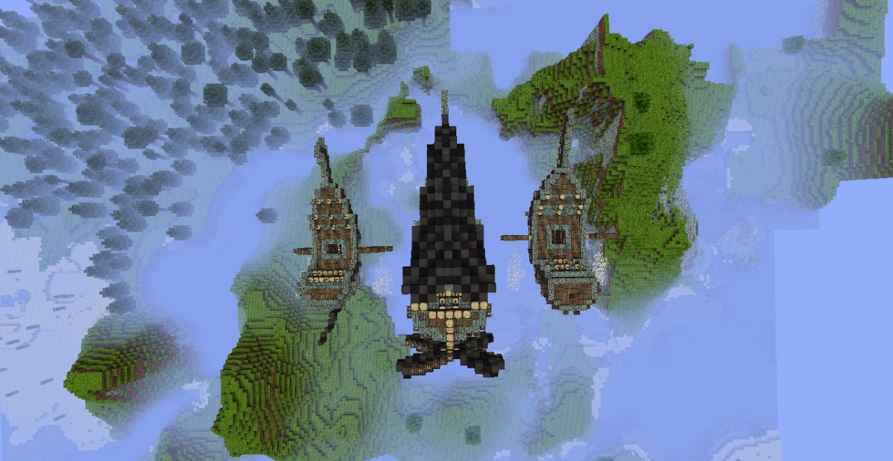 Rupert's Fleet (+Download) Minecraft Map
