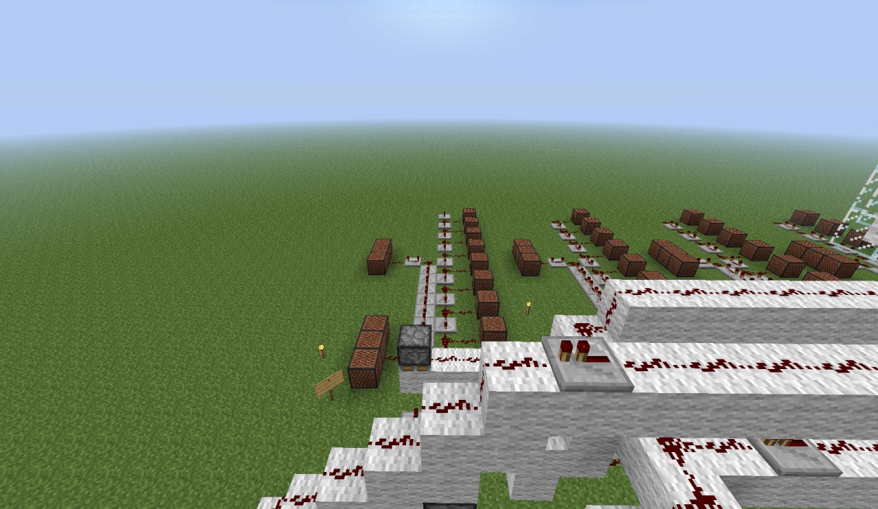 Minecraft Musical Chord Sequencer! Minecraft Map