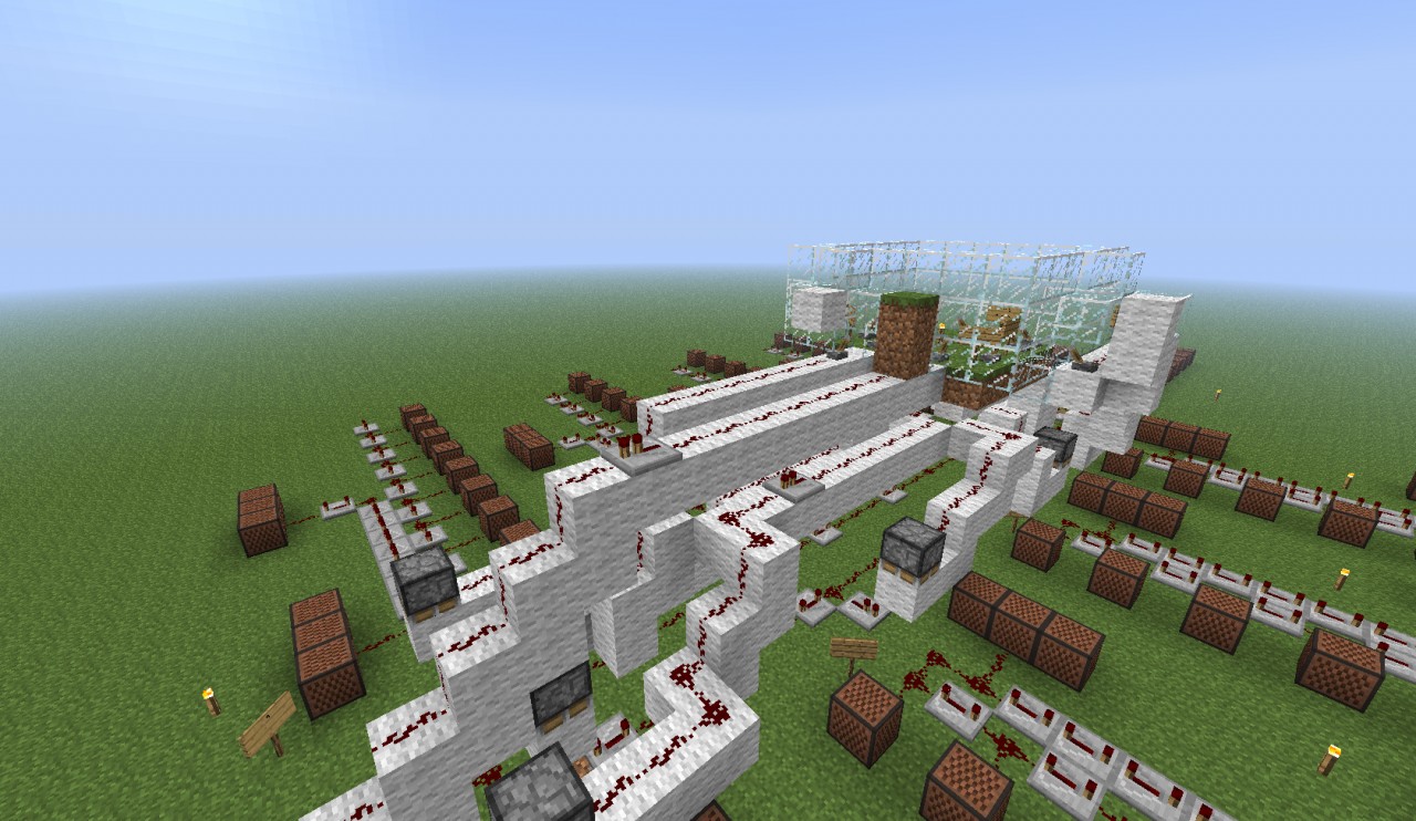 Minecraft Musical Chord Sequencer! Minecraft Map