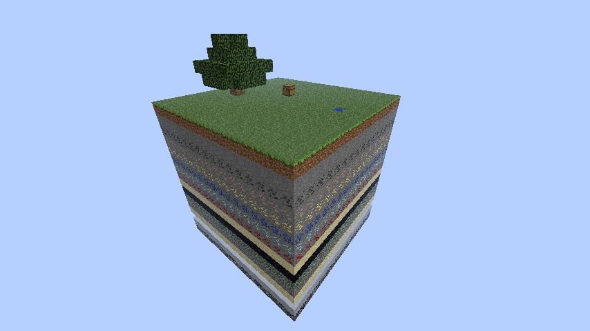 Survival Big Block Quest 16x16x16 Minecraft Project
