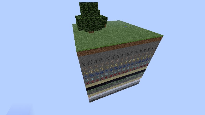 Survival Big Block Quest 16x16x16 Minecraft Project