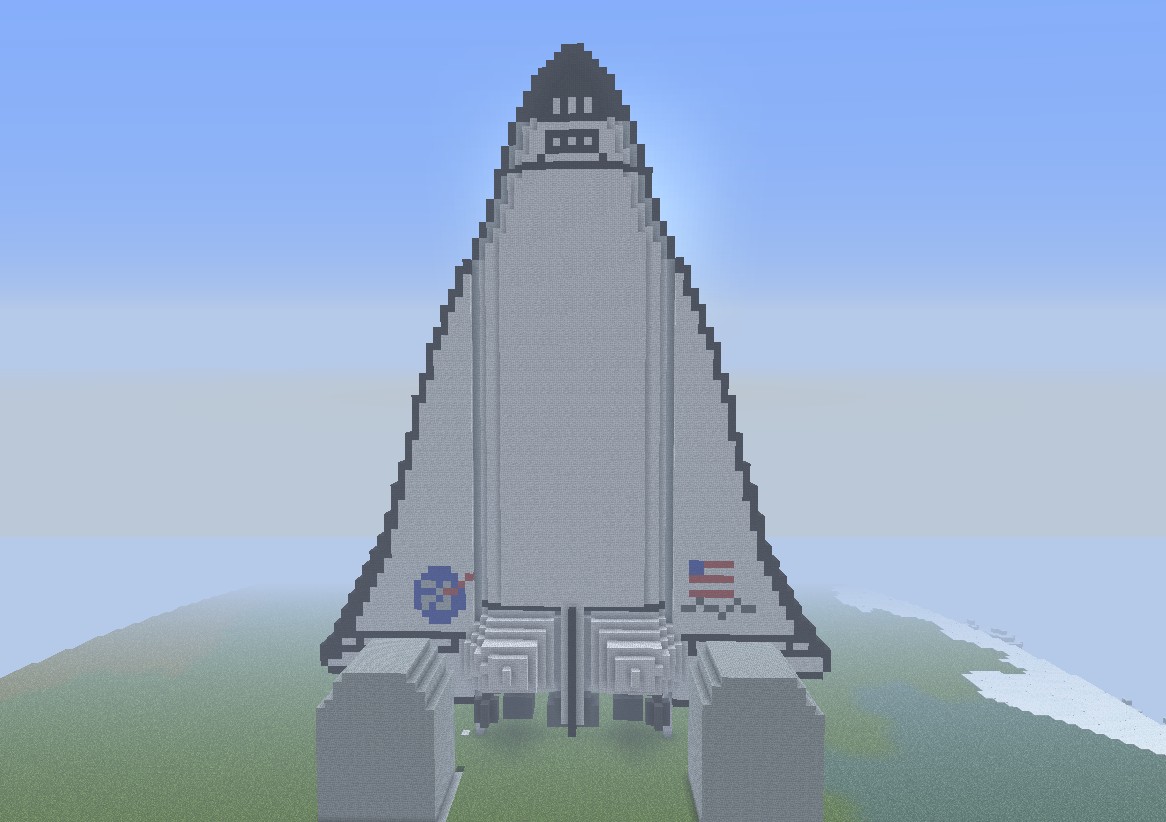 Space Shuttle Discovery Minecraft Map