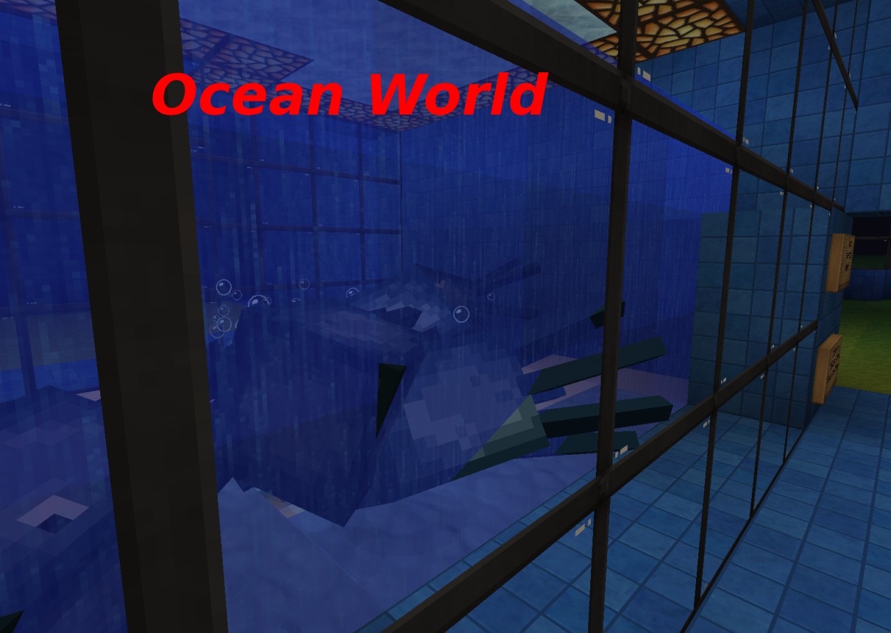 Ocean World ALPHA Minecraft Map
