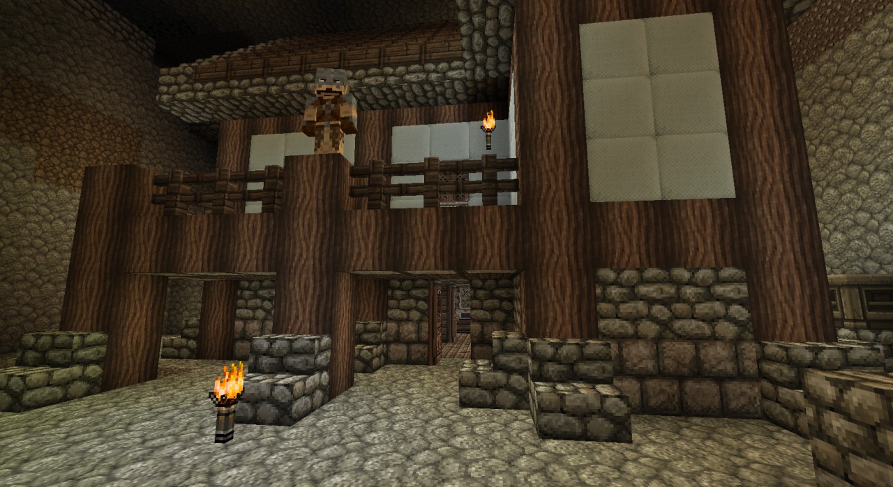 Underground Medieval House Minecraft Map