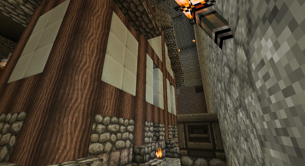 Underground Medieval House Minecraft Map