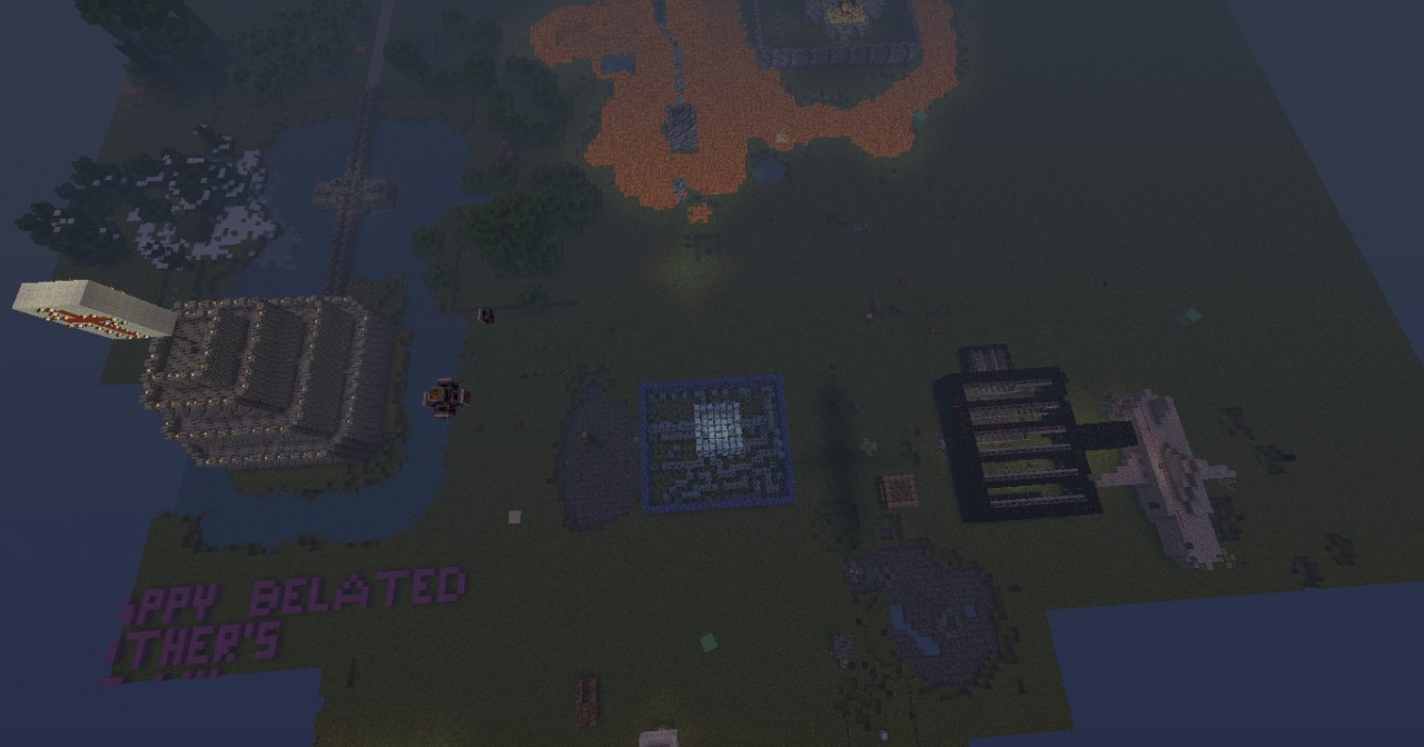 lots of amazing creations Minecraft Map