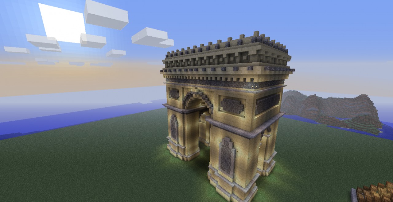 My first time in paris!!! Minecraft Map