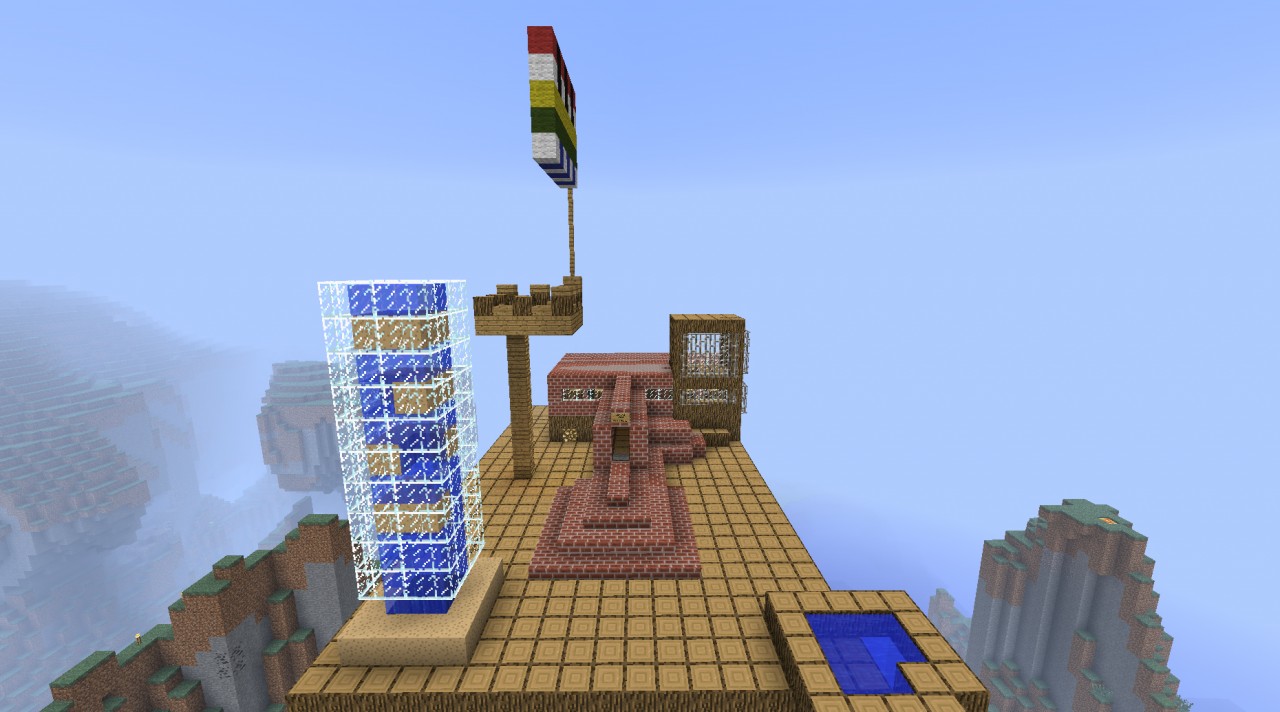 House with Pirate Base Minecraft Map