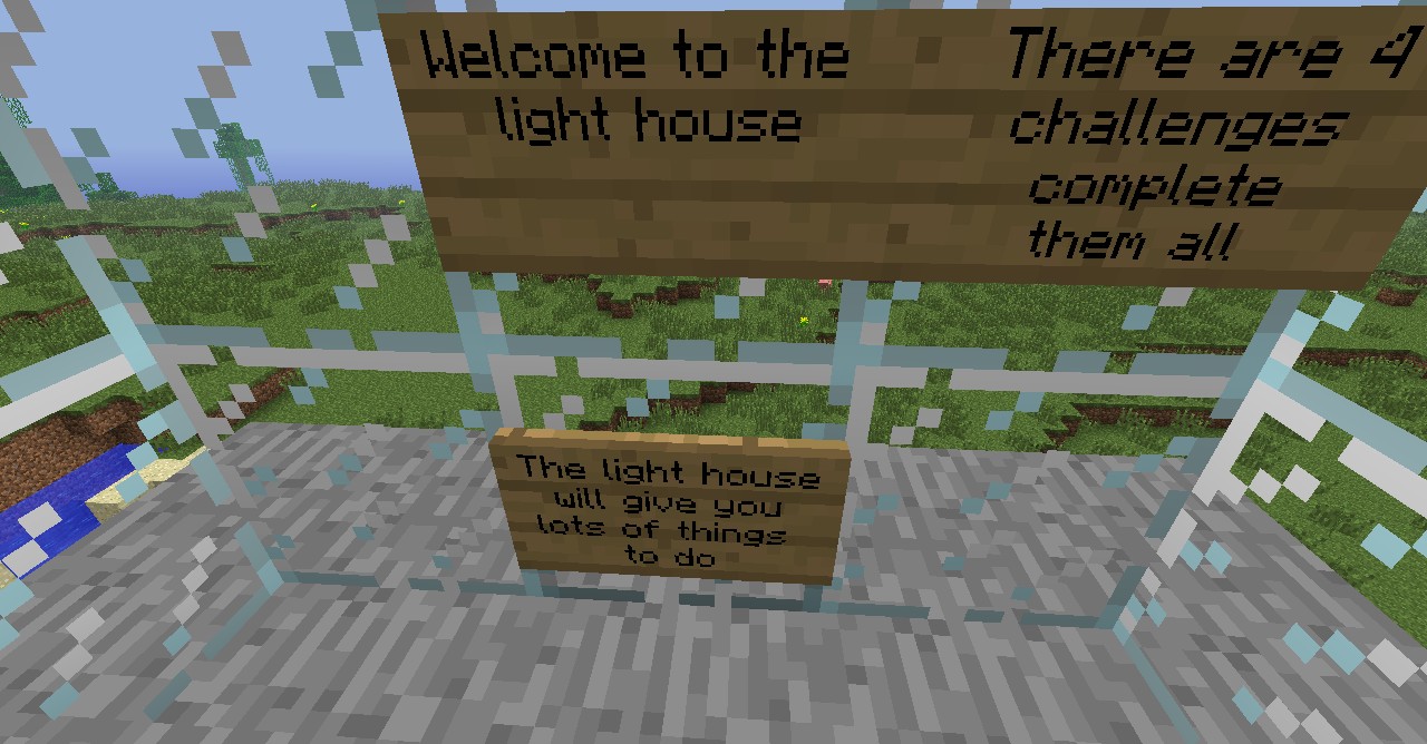 The challenge Minecraft Map