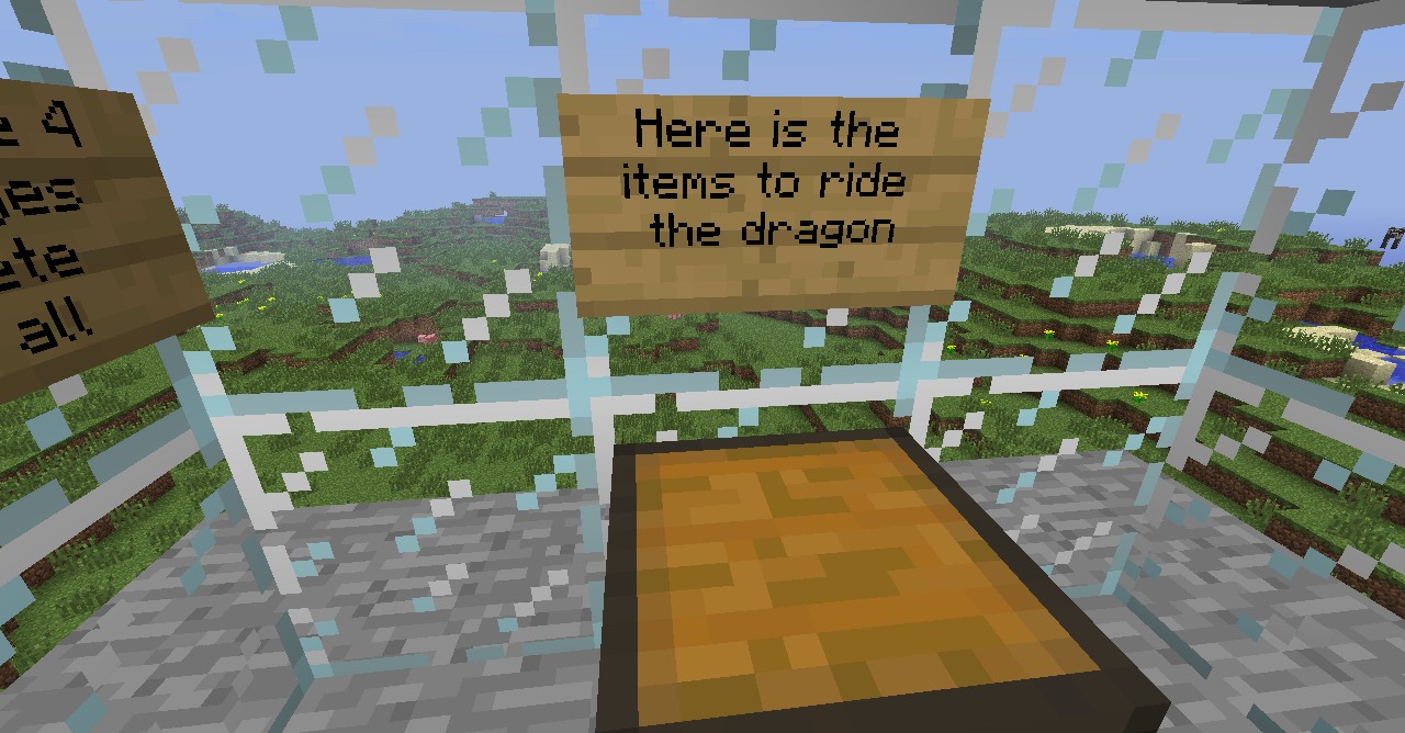 The challenge Minecraft Map