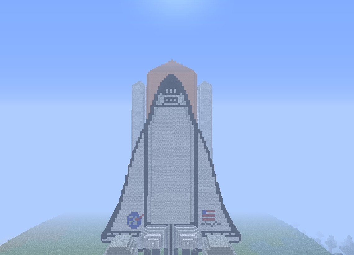 Space Shuttle Discovery Minecraft Map