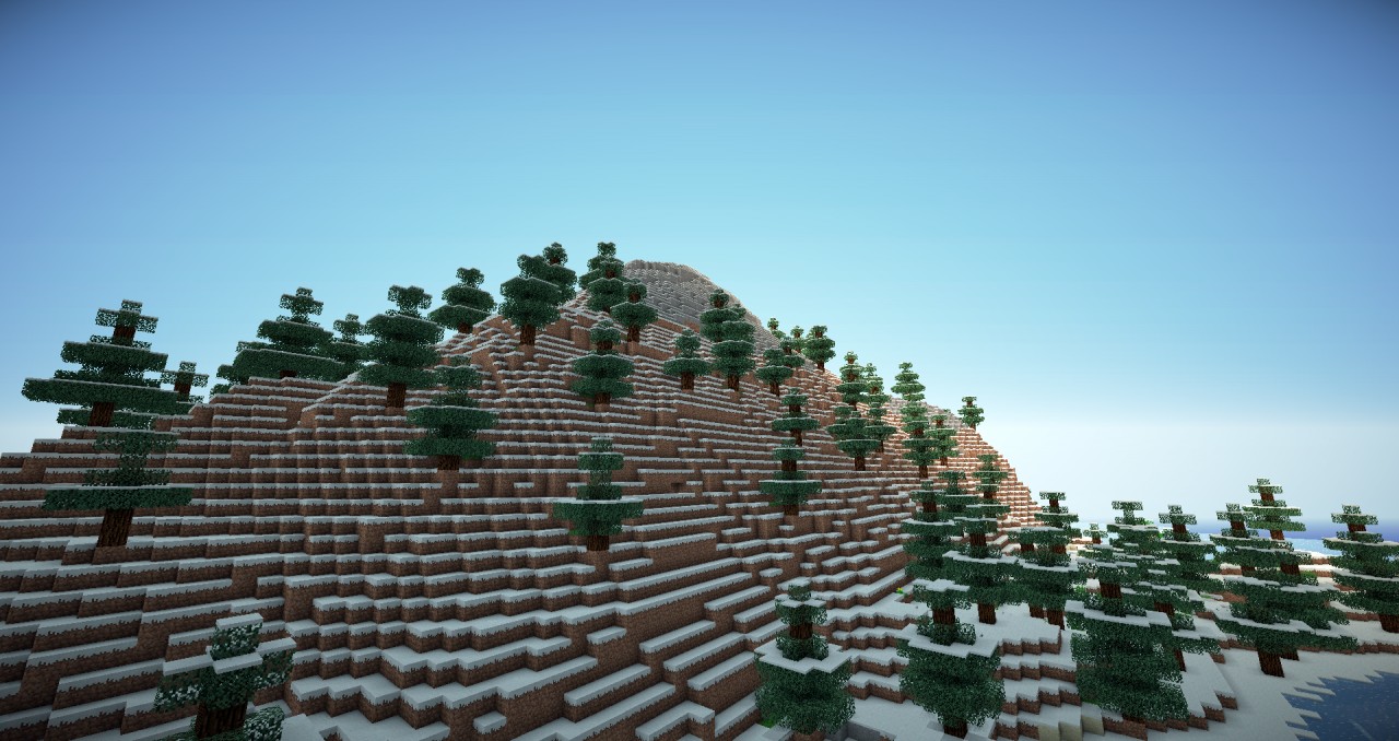 Snow Island Minecraft Map