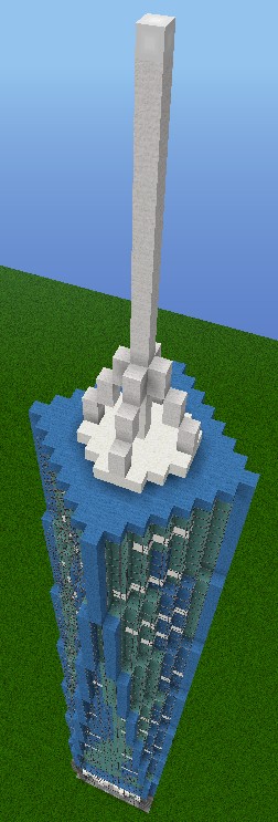 Freedom Tower New York (2013) Minecraft Map
