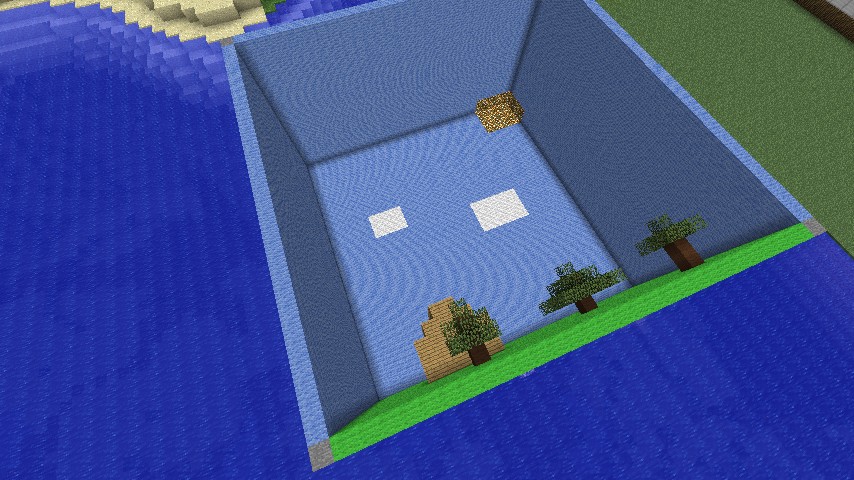 Turned world Minecraft Map