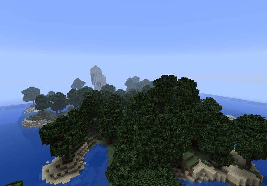 Drearg island - Custom terrain - Survival Minecraft Map