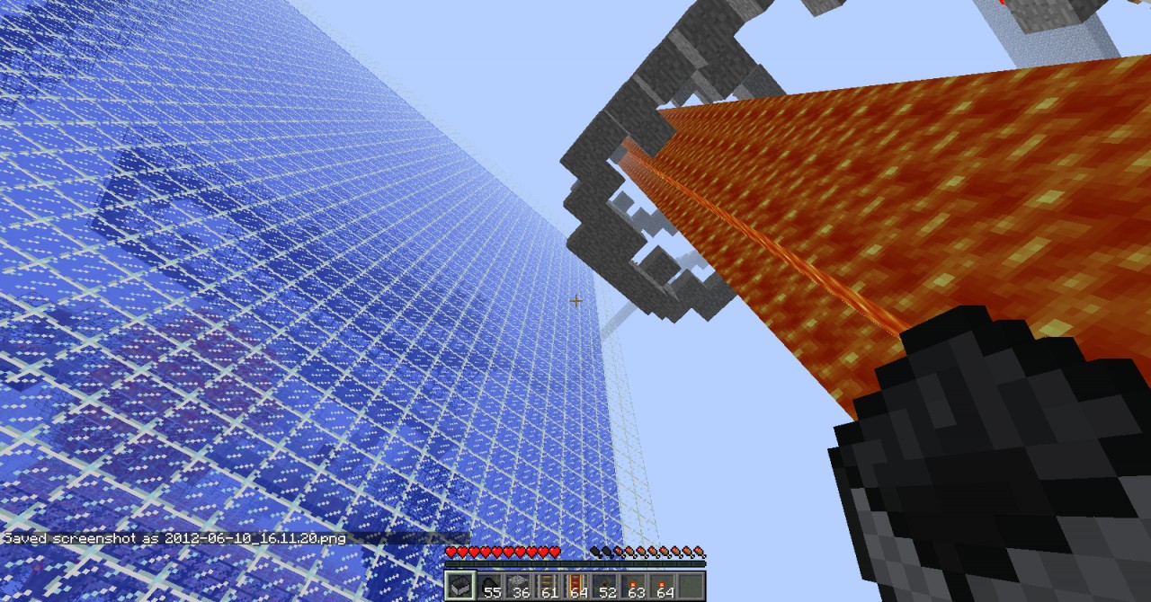 extreme rollercoaster Minecraft Map