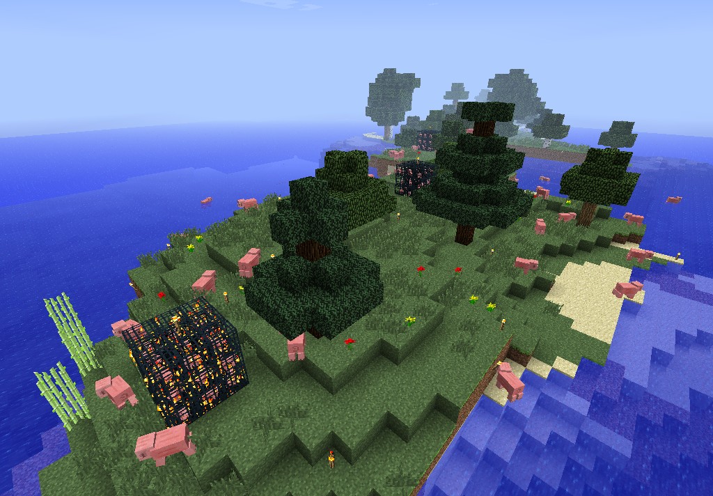 Piggy Island !! Minecraft Map