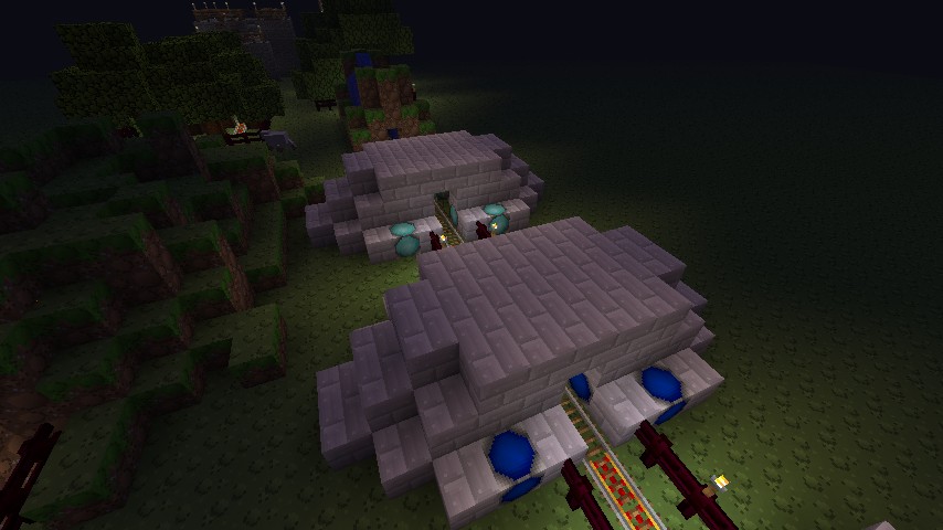 Superflat Roller coaster Minecraft Map