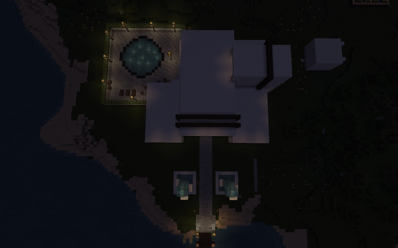 Modern Mansion Minecraft Map