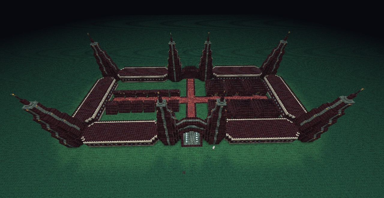 NetherBrick Fortress /\/\/\/\ Minecraft Map