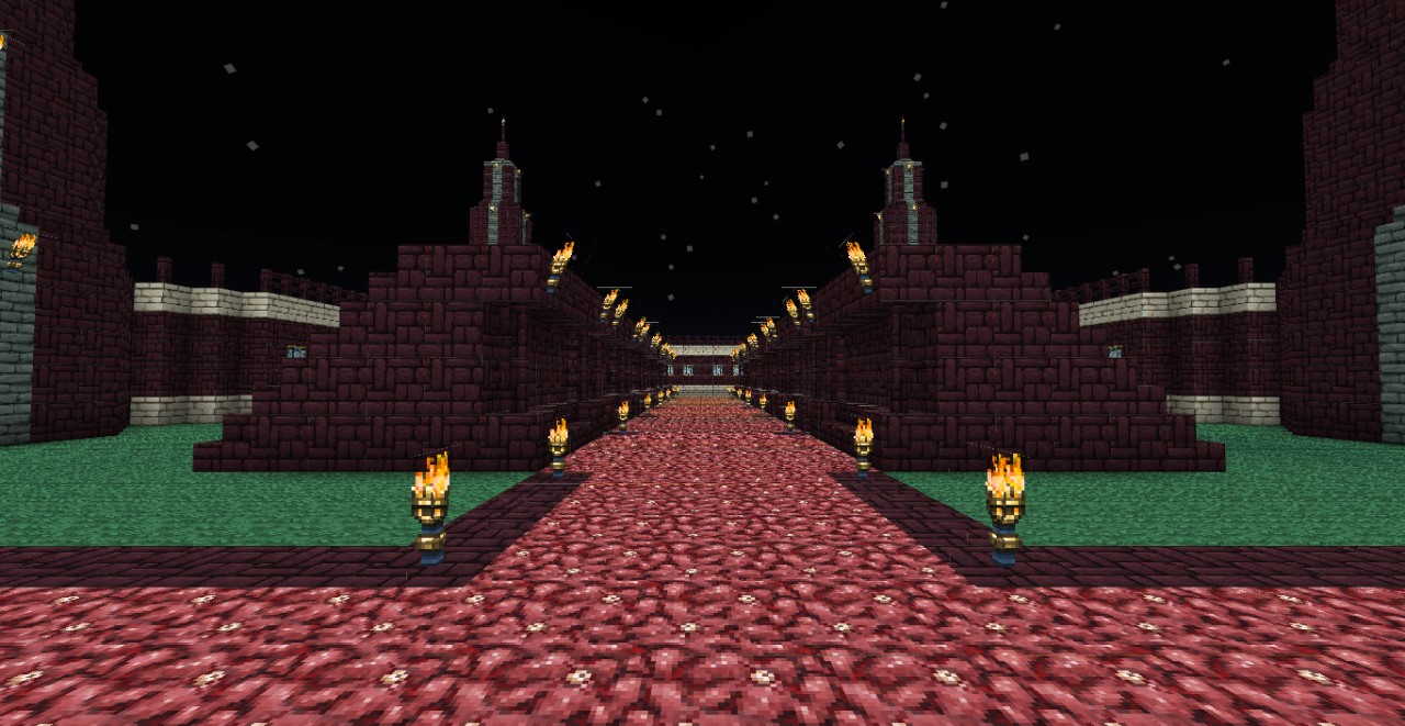 NetherBrick Fortress /\/\/\/\ Minecraft Map