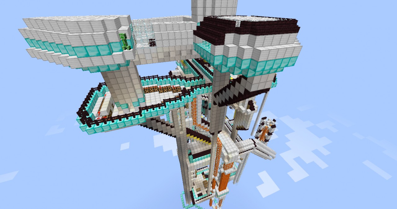 The Metal fortress Minecraft Map